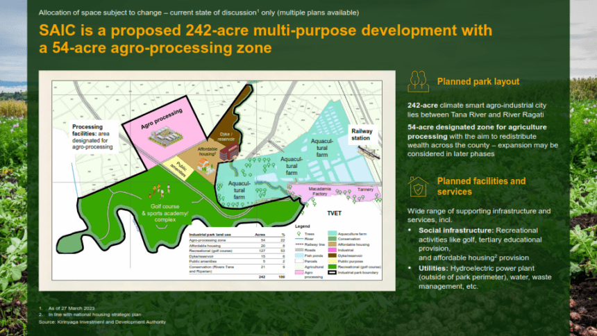 Gov't okays construction of 242-acre Sagana Industrial Park - sauce.co.ke
