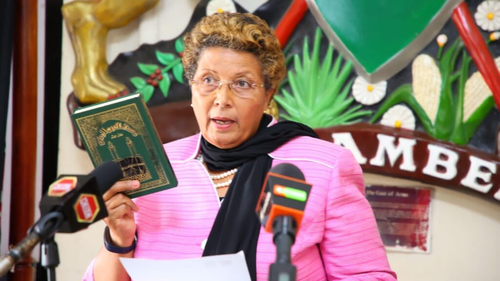 Justice Fatuma Sichale sworn in as Court of Appeal representative to ...