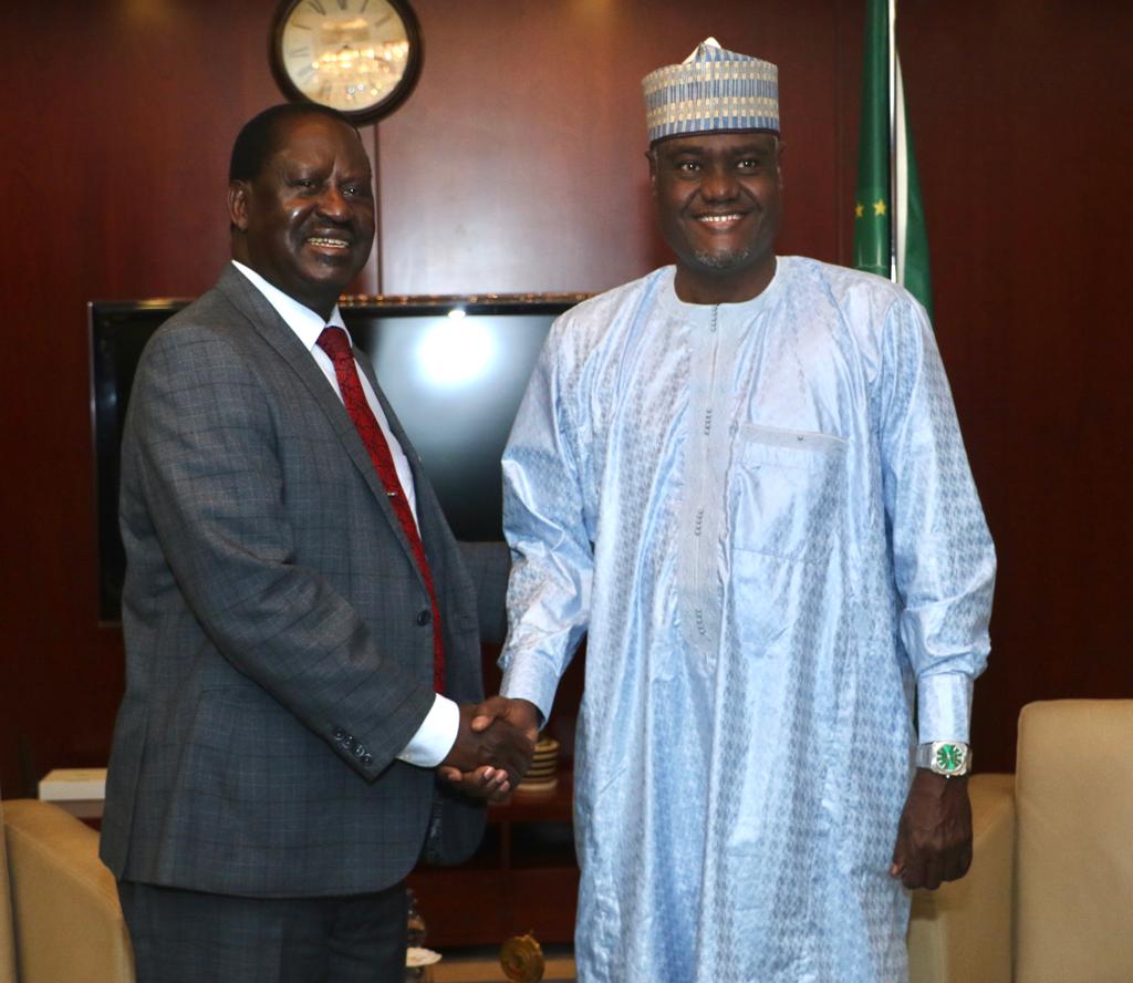 Raila declares bid to succeed Moussa Faki as AU chairman - sauce.co.ke