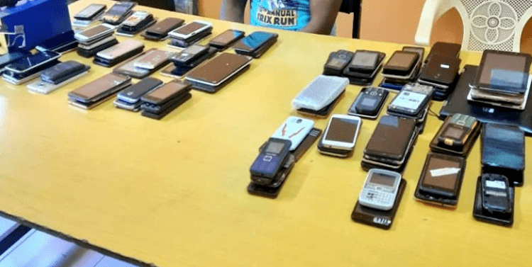 21 arrested, dozens of suspected stolen phones seized in Nairobi ...
