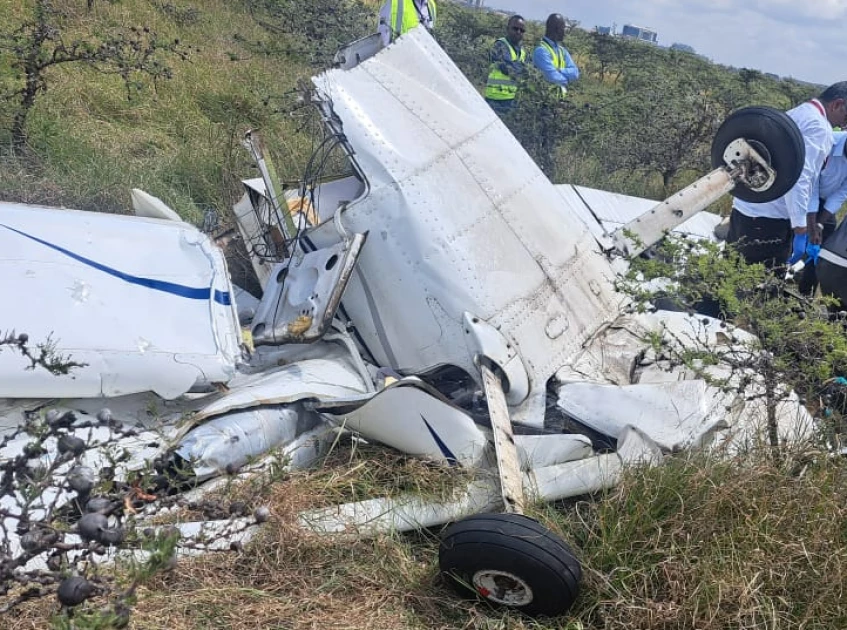 Two dead after planes collide mid-air in Nairobi - sauce.co.ke