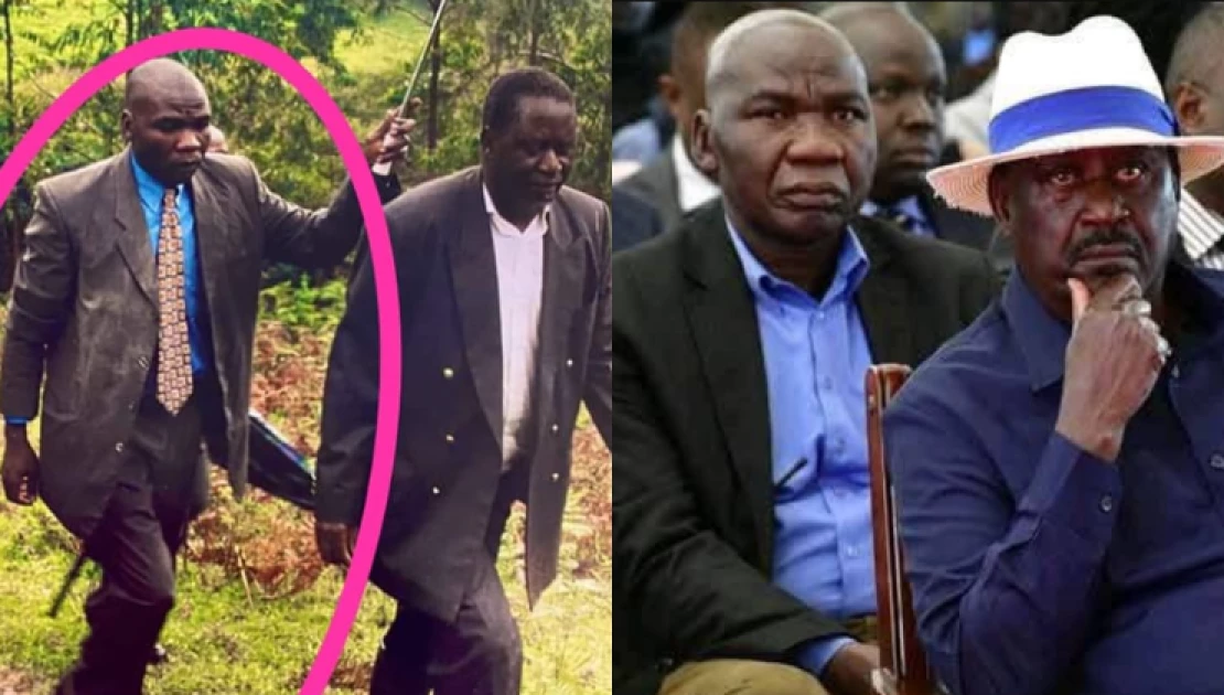 Raila Odinga’s long-serving bodyguard passes away - sauce.co.ke