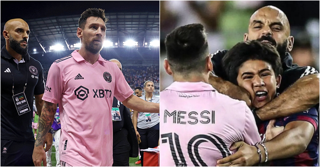 Messi's bodyguard says he is banned from touchline at Inter Miami games ...