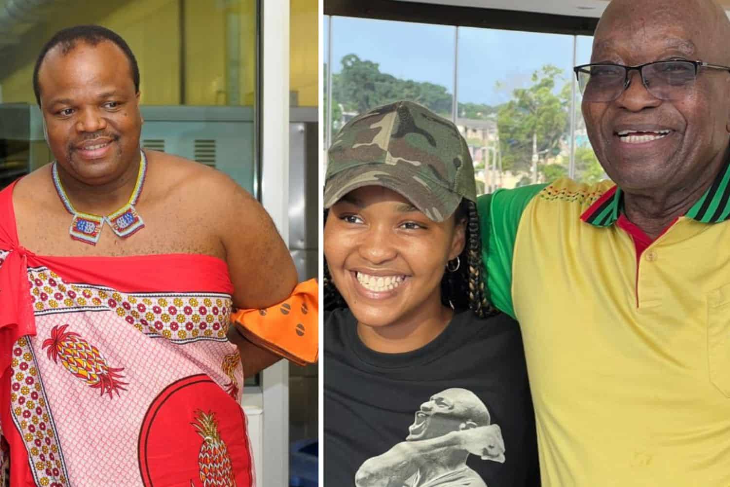 Jacob Zuma’s daughter walks out of polygamous marriage with King Mswati ...