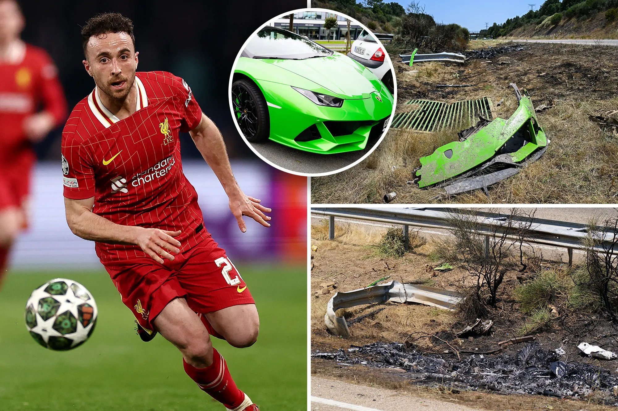 Speeding likely cause of Diogo Jota car crash, Spanish police say ...