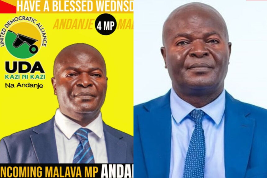 Malava UDA Aspirant Enock Andanje Collapses and Dies - sauce.co.ke