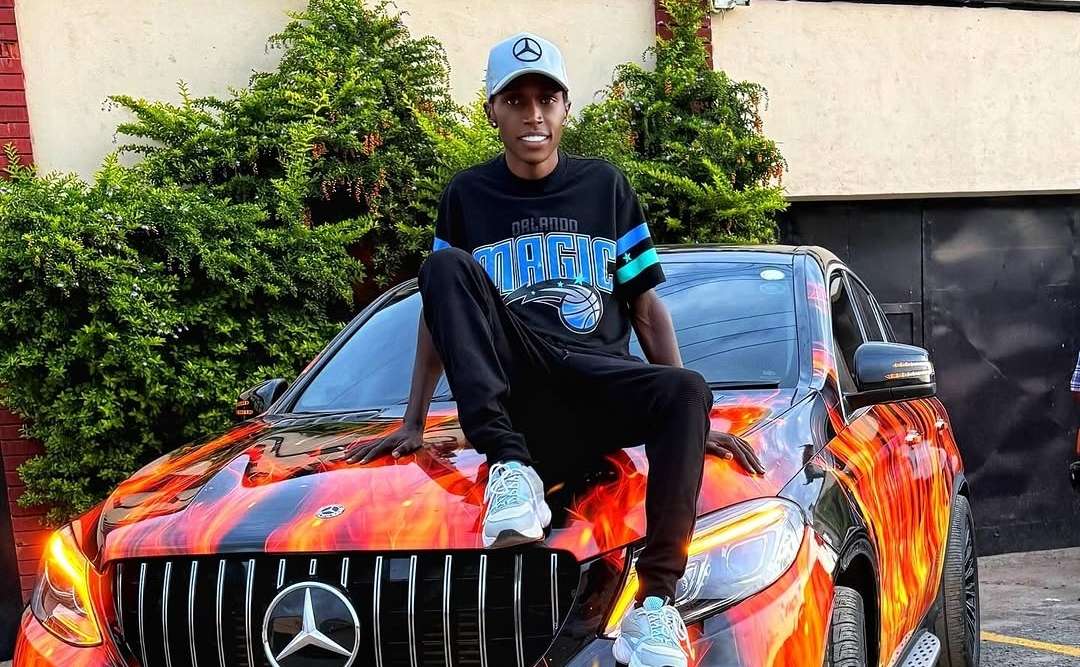 Kenyan Prince Shows Off Flame-Wrapped Mercedes-Benz GLE - sauce.co.ke